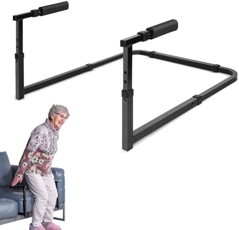 Amazon.com: Arm Chair Stand Assist Rail - Adjustable Heavy Duty Couch ...
