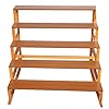 Hastha Kalalu 5-Step Wooden Golu Stand - Easy Assembly & Storage for ...
