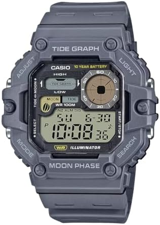 Buy Casio Youth AE-1200WHL-5AVDF Digital Black Dial Unisex (D383) at ...