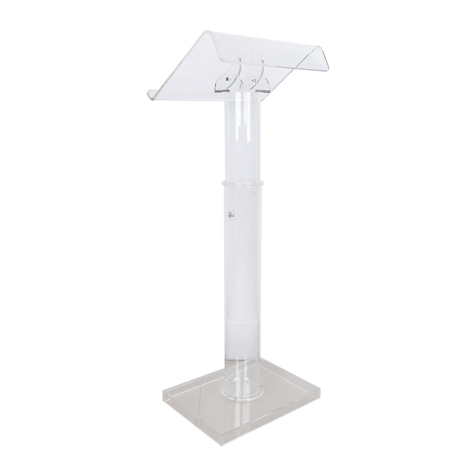 Buy Acrylic Podium, Presentation Podium Lectern, Clear Podium Stand, 4 ...