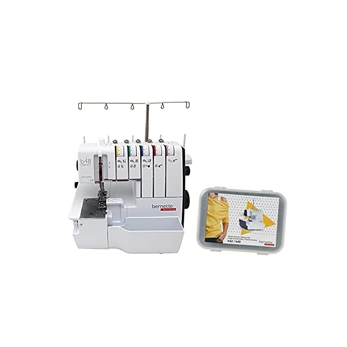 Buy Bernette 48 Funlock Serger Coverstitch Sewing Machine + 6 Free Feet ...