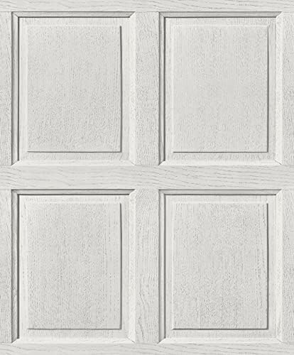 Exclusive White Wooden Panel 3D Effect Realistic Square Panelling Flat ...