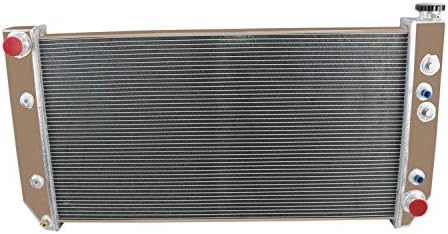 Amazon.com: ALLOYWORKS 4 Row All Aluminum Radiator For 1963-1966 Chevy ...