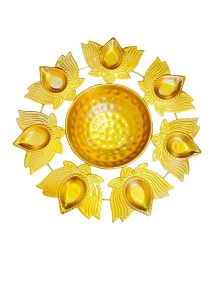 Buy Decor incredible Lotus Diya Urli Bowl for Floating Flower ...