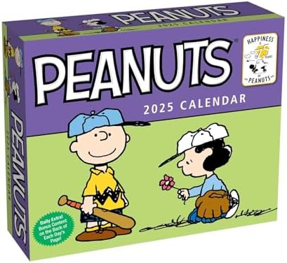 Amazon.com: Peanuts 2025 Day-to-Day Calendar: 9781524888961: Peanuts ...