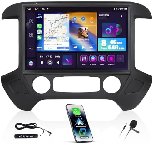 Amazon.com: [4+64G] 8-Core Android 13 Car Stereo for Chevrolet Chevy ...