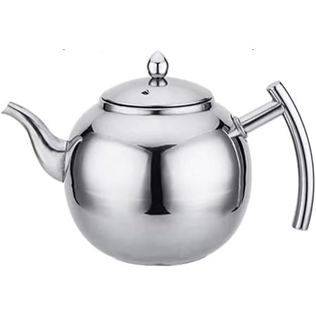 Amazon.com | Color ME! 17oz Stainless Steel Gooseneck Teapot Color Me ...