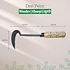 Desi Point Khurpi or Khurpa - Gardening Hand Tool for Soil Digging and ...