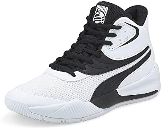 PUMA Unisex-Child Triple Mid Basketball Sneaker