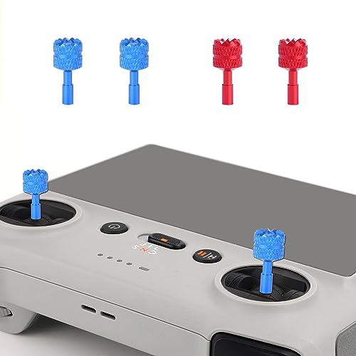 2 Pairs DJI RC/RC 2 Control Sticks CNC Aluminum Joysticks Replacement ...
