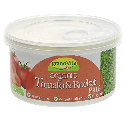 Amazon.com : Granovita Tomato and Rocket Pate 125g (Pack of 12 ...