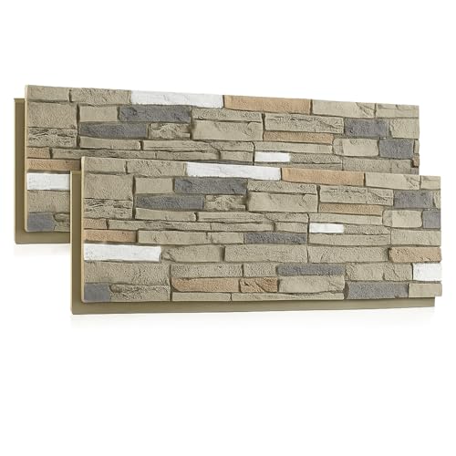 7 Best Stone Veneer Panels For Exterior | 2 Inch Deep 3D Texture