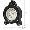 Amazon.com: MACVAD Rustic Table Clock - Retro, Large Mantel Clocks ...
