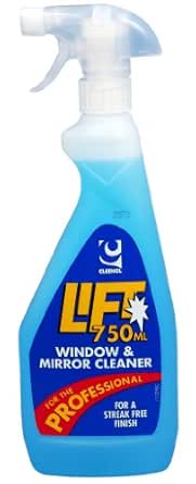 Cleenol 057537 Lift Window and Mirror Cleaner, 750 ml : Amazon.co.uk ...