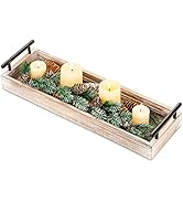 Amazon.com: Hanobe Rectangle Long Narrow Tray: Decorative Trays ...