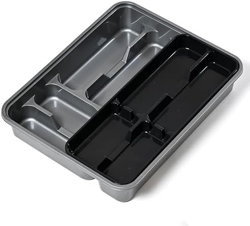 DIVCHI Cutlery Tray For Kitchen 2 Drawer Organiser | Utensil Tray ...