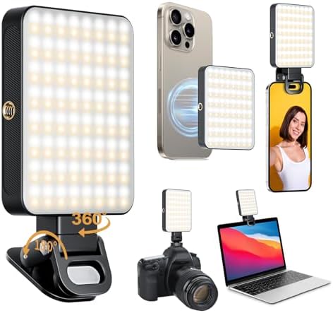 Amazon.com: Sensyne Selfie Light, 60 LED Video Conference Lighting ...