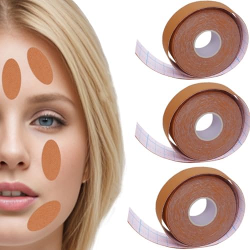Amazon.com : Bgfhna 3 Roll Facial Tape Face Lift Tape Anti Wrinkle ...