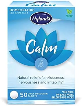 Amazon.com: Hyland's Calm Tablets, Stress Relief Supplement, Natural ...