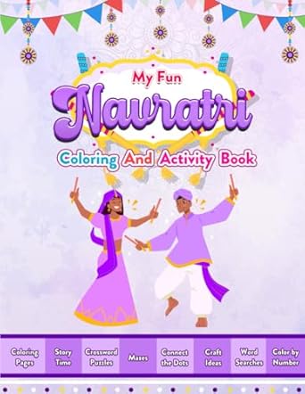 My Fun Navratri: Coloring & Activity Book: furqan, Sumbal ...