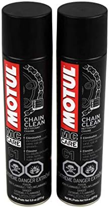 Amazon.com: Motul C1 Motorcycle Chain Clean, O, X & Z-Ring Compatible ...