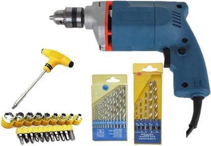 WallVilla 10mm Drill Machine With Full Combo Set : Amazon.in: Home ...