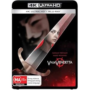 Amazon.com: V for Vendetta BD 4K UHD : Natalie Portman, Hugo Weaving, Rupert Graves, John Hurt ...