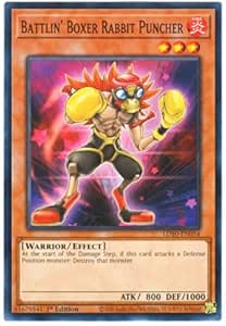 Amazon.co.jp: Yu-Gi-Oh! LD10-EN054 Battlin' Boxer Rabbit Puncher BK ...