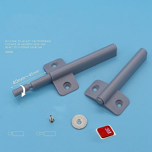YUOIP Push to Open Door Catches Easy Install Magnetic Catch Open and ...