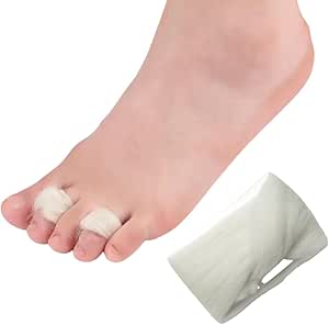 GO SEAMLESS PLUS Lambswool Toe Padding - Soft, Resilient Comfort, Corn ...