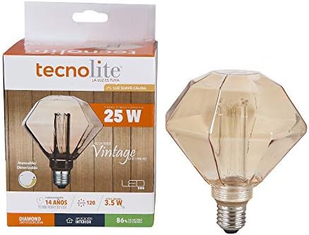 Tecnolite Lamp LED A19 Tipo FILAMENTO 2W 2000K E27 : Amazon.com.mx ...