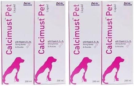 Buy SAVSUBH Calcimust Pet Syrup, Calcium Supplement for Strong Bones ...