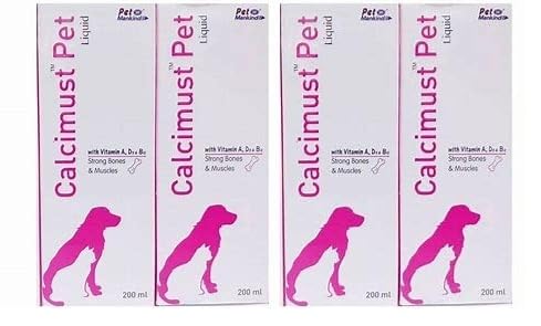 Buy SAVSUBH Calcimust Pet Syrup, Calcium Supplement for Strong Bones ...