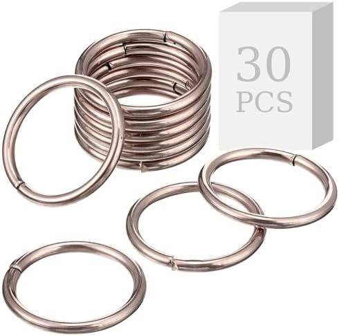 Yaocom 30 Pcs 15% Silver Brazing Joint Solder Ring Silfos Rings for 1/2 ...