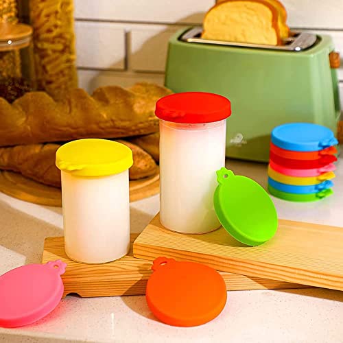 Snapklik.com : Boxweer 4 Pack Oui Yogurt Jar Lids, Silicone Lids For ...