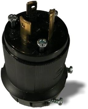 Hubbell HBL2311 M15 InsulGrip Twist-Lock Plug L5-20 20A 125V - Electric ...