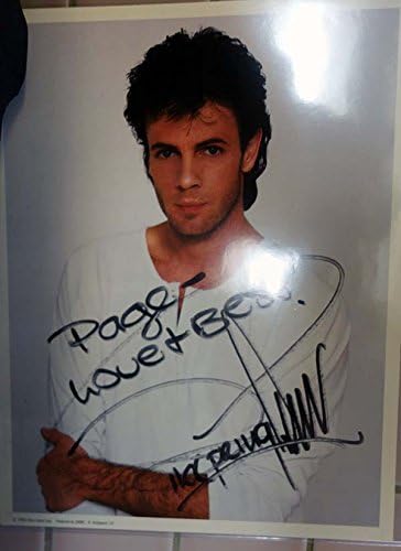 Rick Springfield signed photo at Amazon's Entertainment Collectibles Store