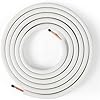 Amazon.com: COSTWAY 25 Ft. Mini Split Line Set, 1/4”&1/2” O.D. Copper ...