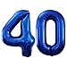 Amazon.com: GOER 42 Inch 40 Number Balloons for 40th Birthday Party ...