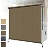 Amazon.com: Shade&Beyond Outdoor Roller Shades with Splicing Design, 8' W x 6' H Cordless Patio ...