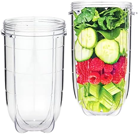 Amazon.com: 16OZ Replacement Cups Jar for Magic Bullet MBR-1101 ...