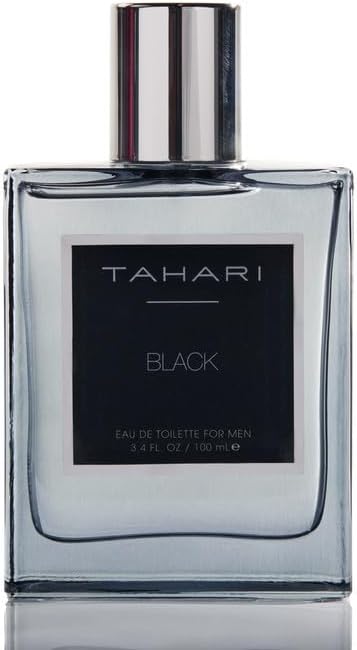 Amazon.com : TAHARI Black Eau de Toilette For Men 3.4 oz. / 100 mL ...