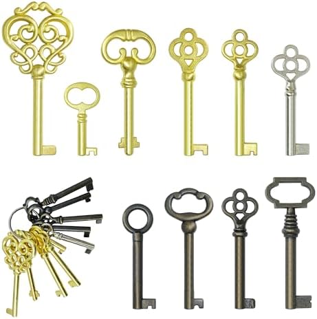 Universal Skeleton Key Set - Skeleton Keys for Old Doors and Antique ...