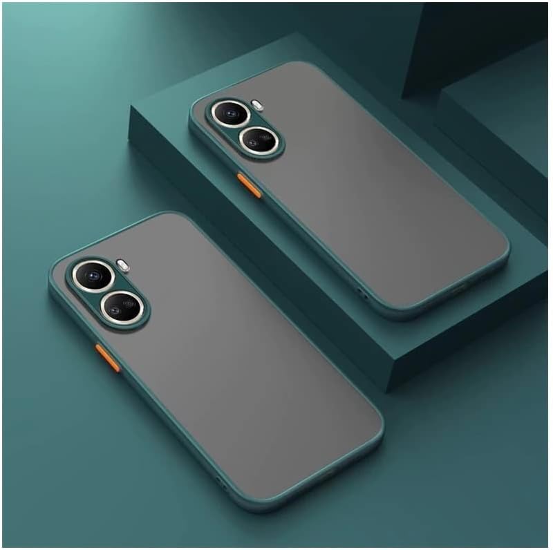 Huawei nova 10 SE Back Cover Hybrid Smoked Back Full Camera Protection ...