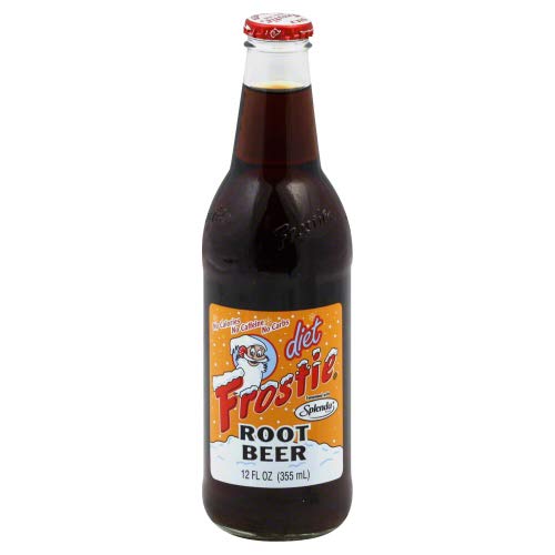Amazon.com : Frostie Soda Root Beer Diet Glass - 12 oz (Pack of 3 ...