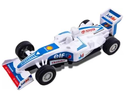 JAPSI Pullback Racing Car Toy, Multicolor, Ferrari F1 Car Model, 1:18 ...