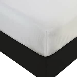 Amazon.com: BLISSFORD Plastic Mattress Protector - Heavy Duty, Fitted ...