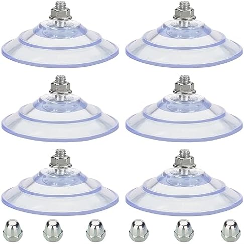 Amazon.com: XJKJ Large Suction Cup 6-Piece Set of Reinforced and ...