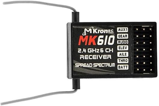 QA013 MK610 2.4G 6CH Receiver For Spektrum JR DSM2 DX6 DX6I DX7 DSX7 ...