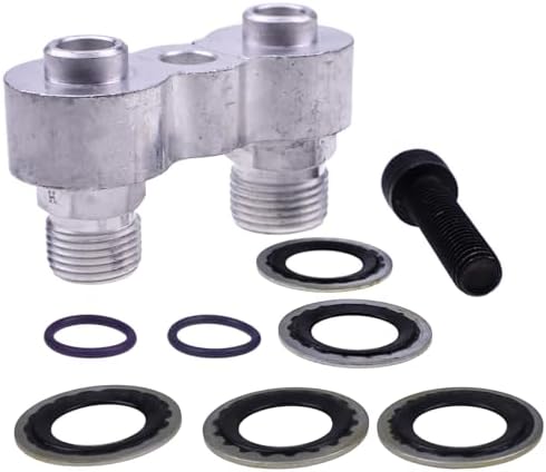 Amazon.com: BLUESUNSOLAR AC Compressor Straight Adapter Replacement for ...